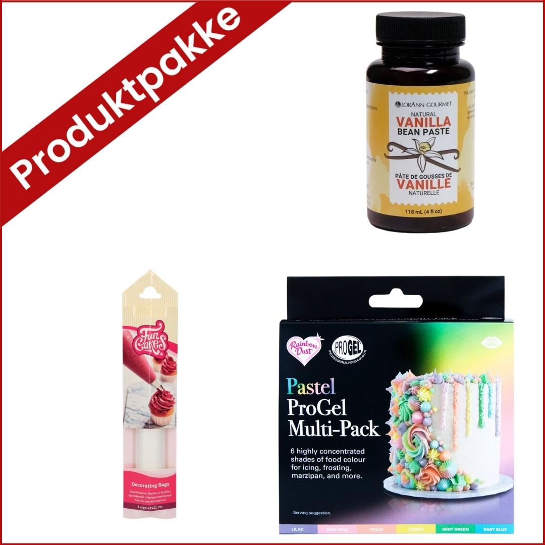 Produktpakke til Sitron og Vaniljekake | Slikkepott.no - Alt til baking